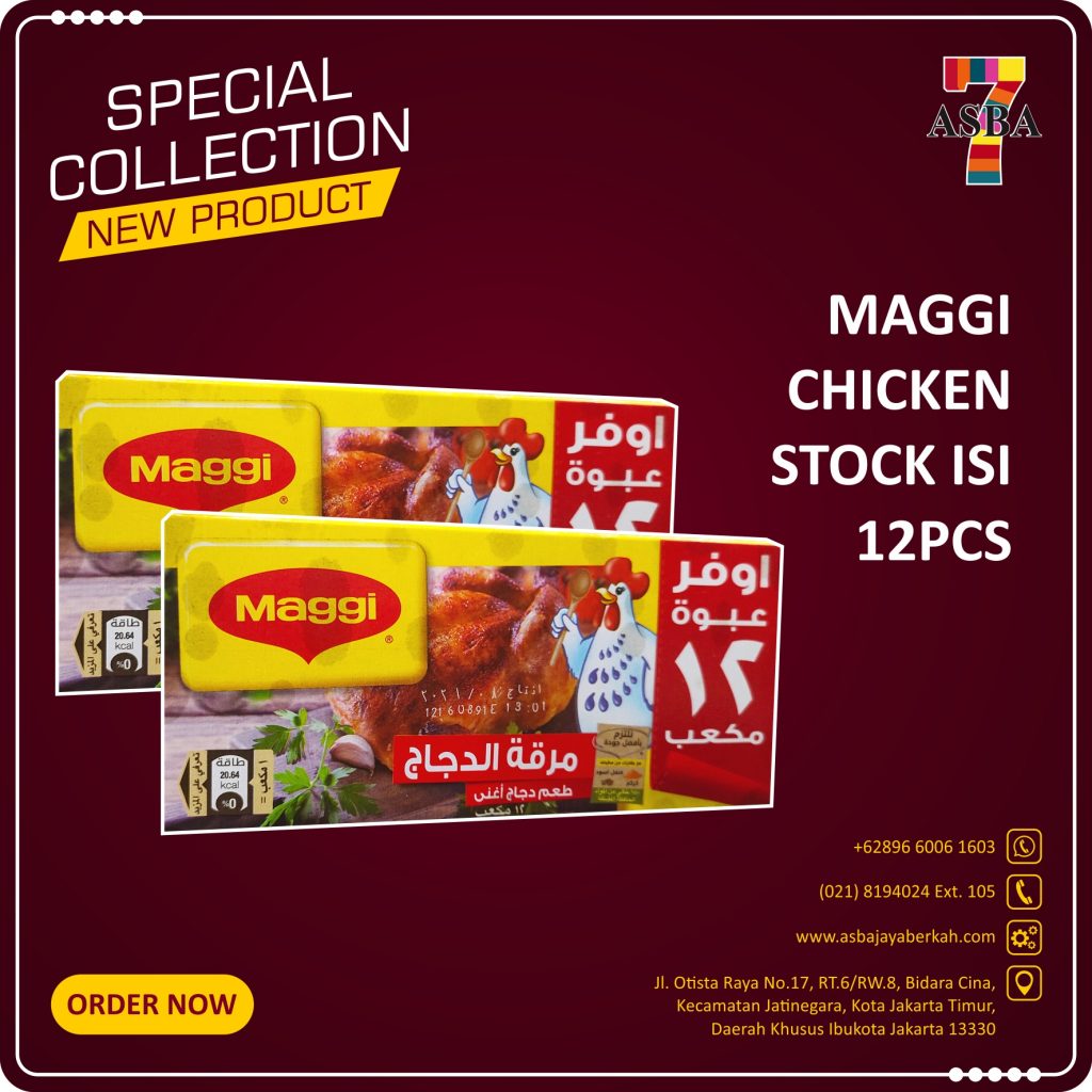 Maggi Chicken Bouillon Isi 12Pcs – Asba Jaya Berkah