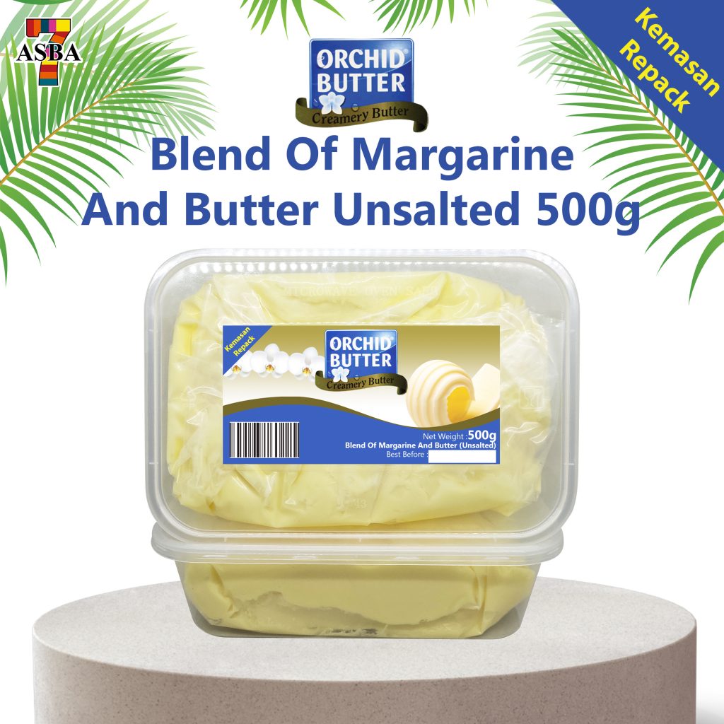 Orchid Butter Unsalted Pack 500Gr – Asba Jaya Berkah