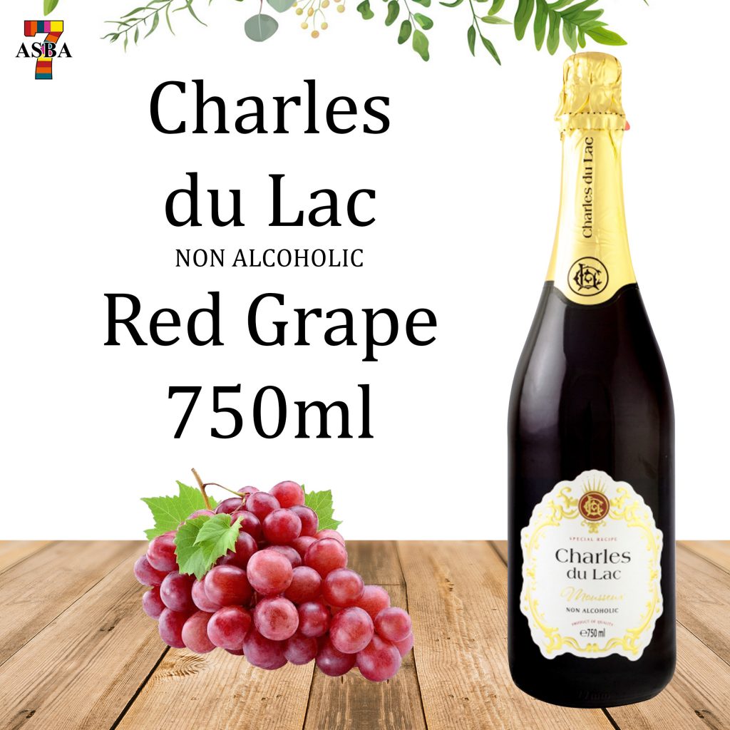CHARLES DU LAC RED GRAPE 750ML – Asba Jaya Berkah