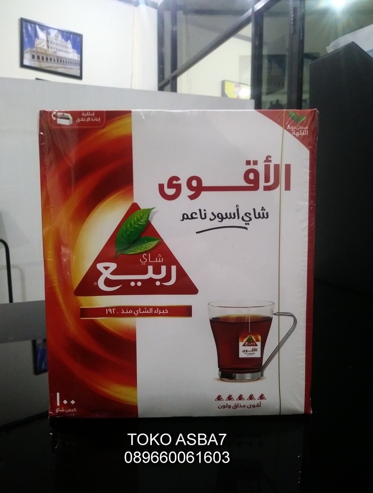 Rabea Tea Extra Strong 100 Bags – Asba Jaya Berkah