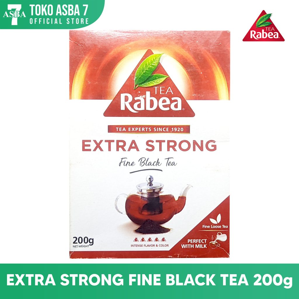 Rabea Tea Extra Strong Fine 200g – Asba Jaya Berkah