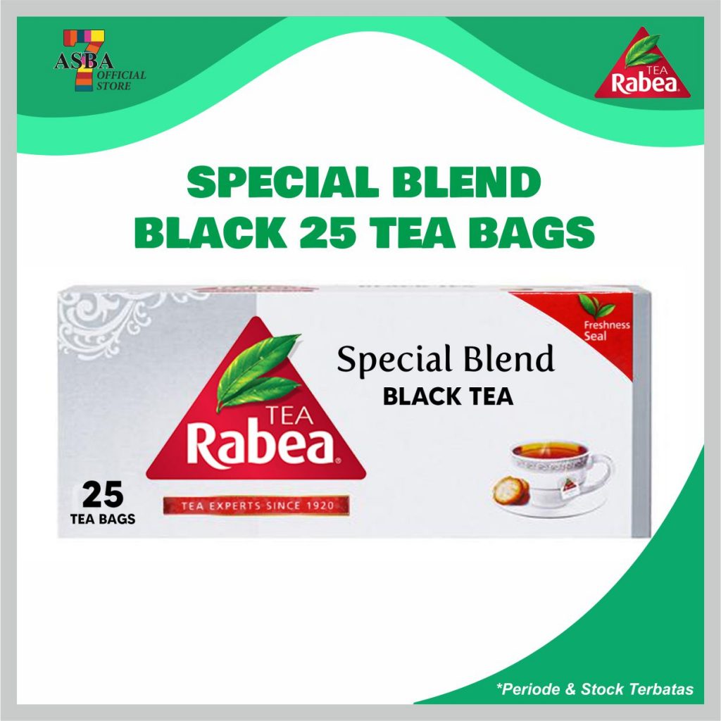 Rabea Special Blend Black Tea 25bags – Asba Jaya Berkah