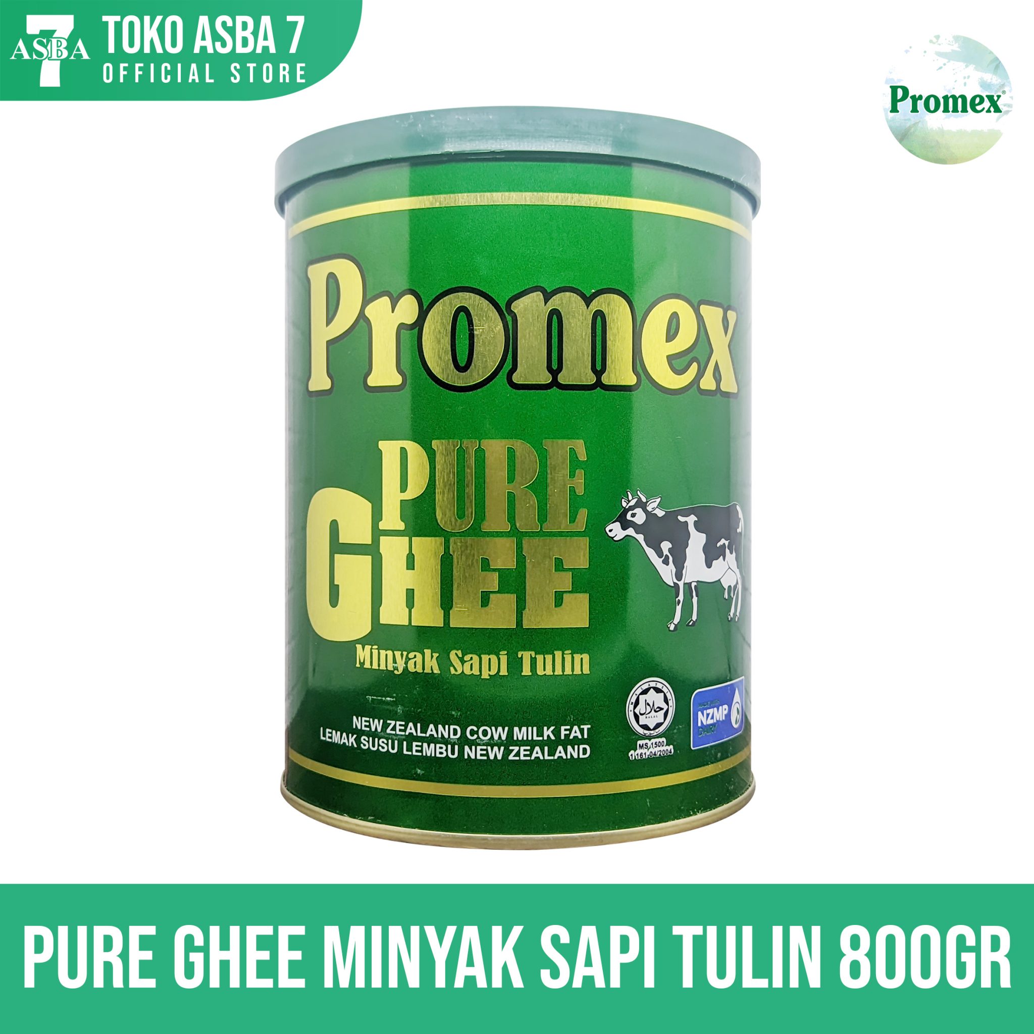 Promex Pure Ghee Minyak Sapi Tulen 800gr – Asba Jaya Berkah