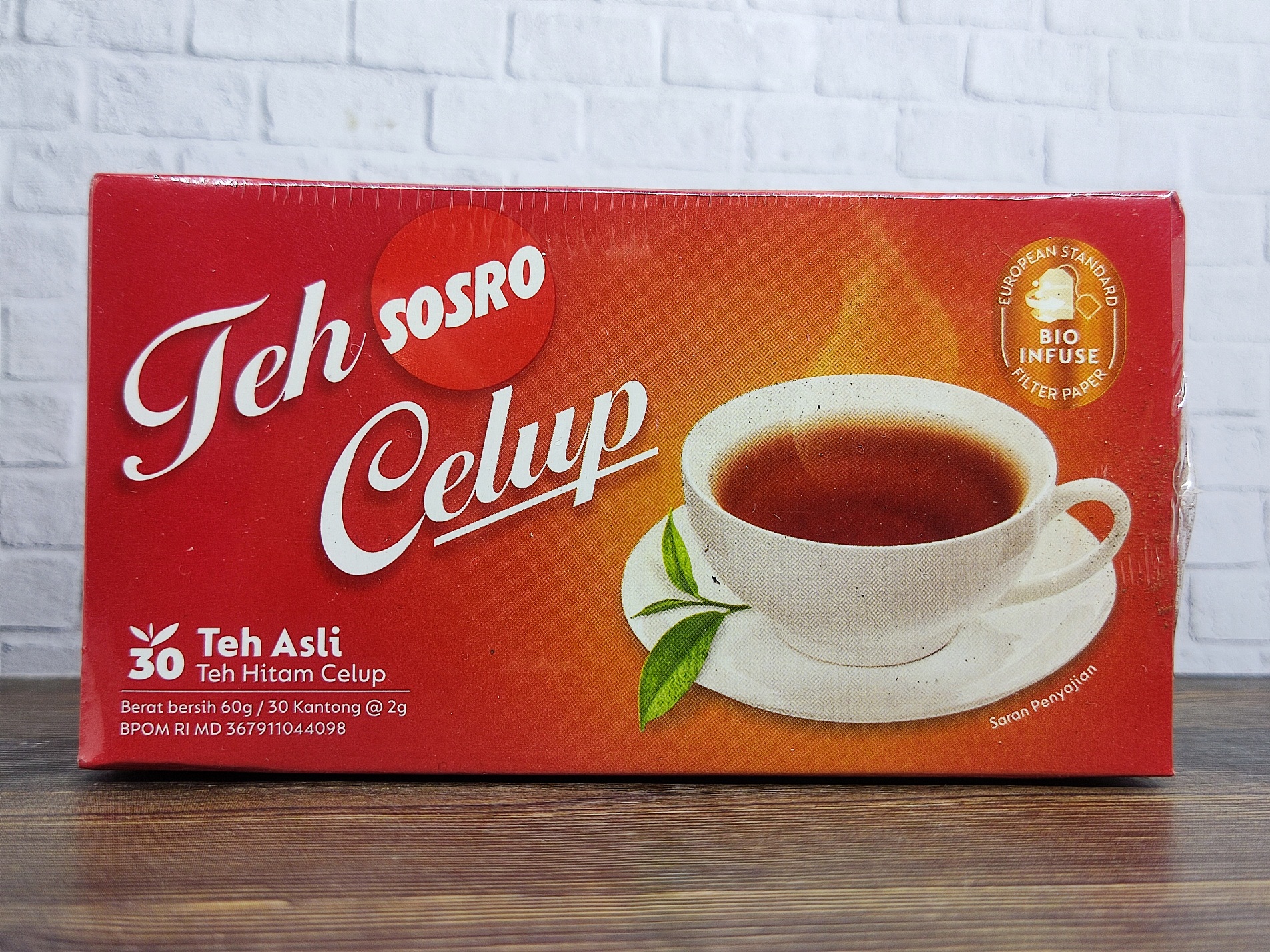 Teh Sosro Celup 30 Kantong @2g – Asba Jaya Berkah