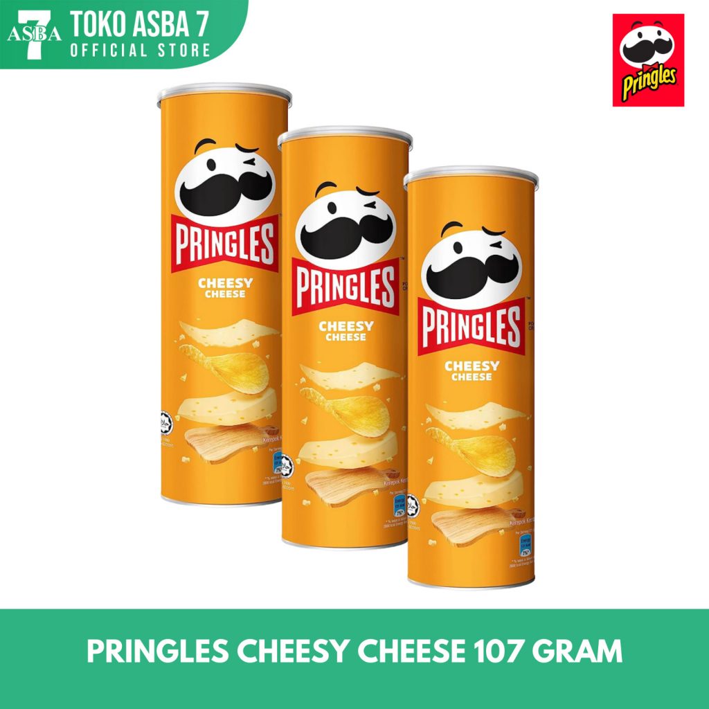 PRINGLES CHEESY CHEESE 107 G – Asba Jaya Berkah