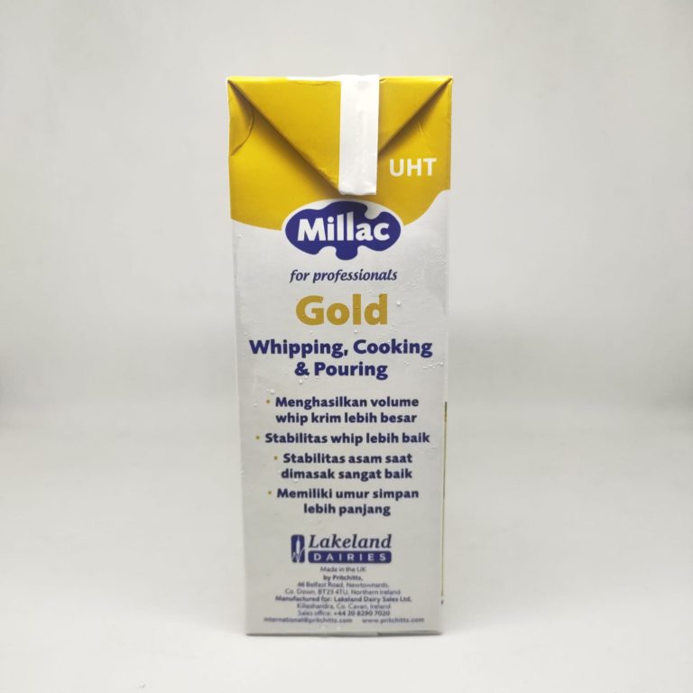 MILLAC GOLD WHIPPING CREAM 1L – Asba Jaya Berkah