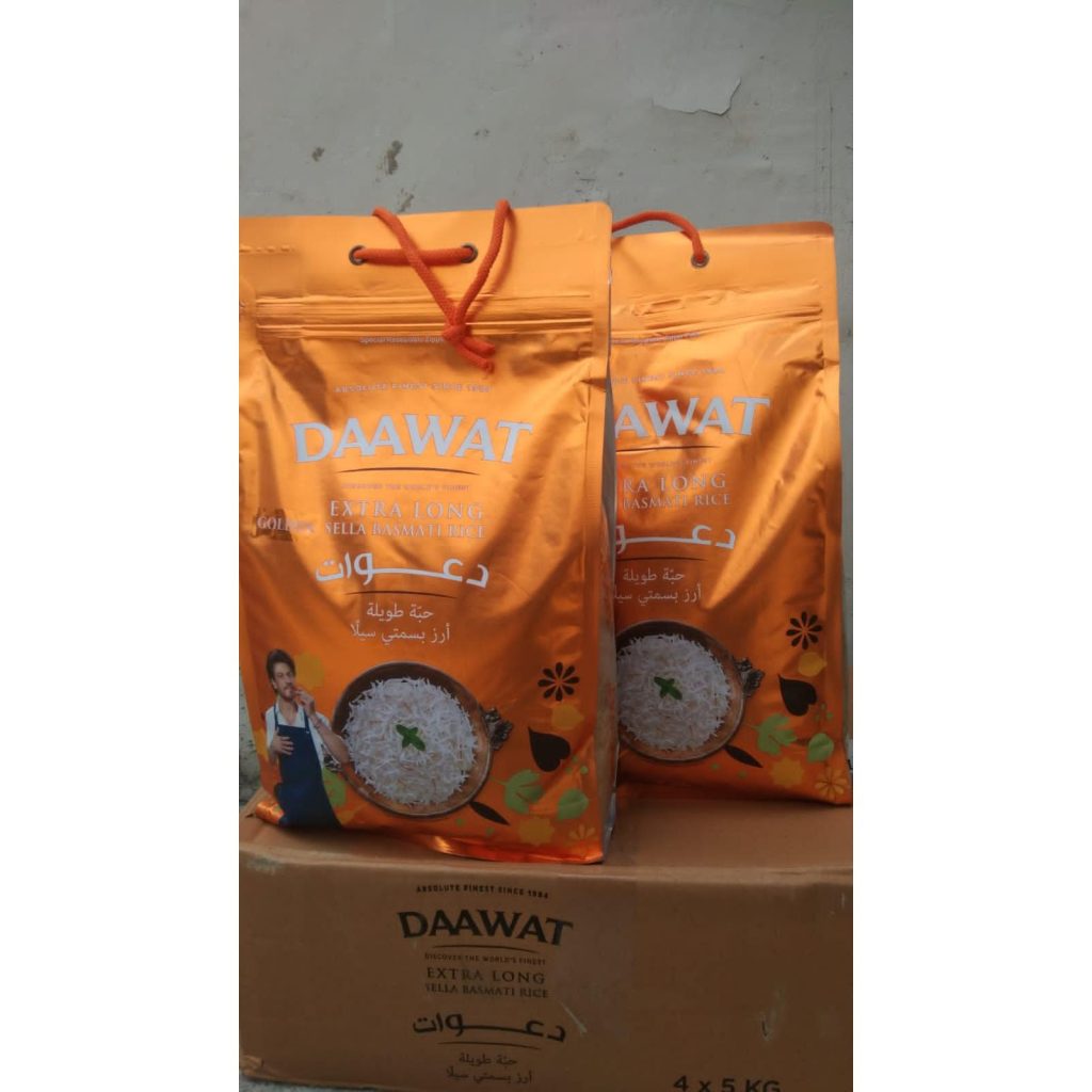 DAAWAT GOLDEN SELLA BASMATI RICE 5KG – Asba Jaya Berkah